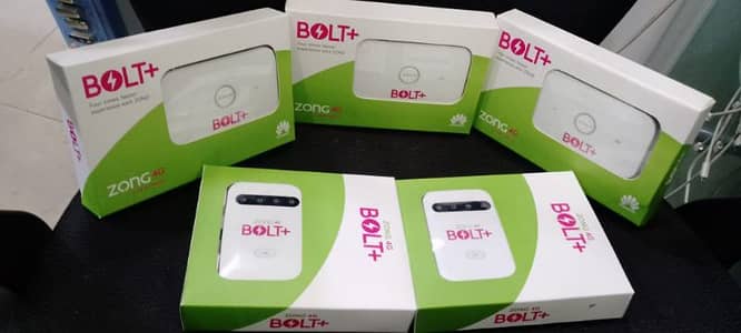Zong 4G LTE Bolt+ MBB internet WiFi Cloud Device Free Home Delivery ...