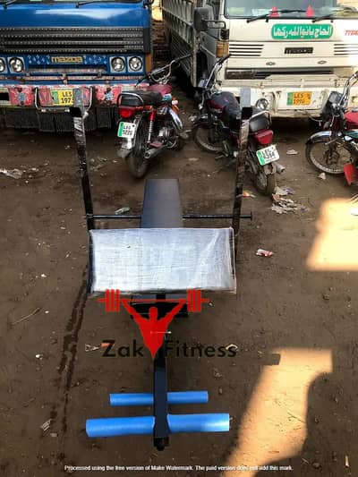 Multi Position Bench Press|Crunches Leg Thigh Exercises Table | - Gym ...