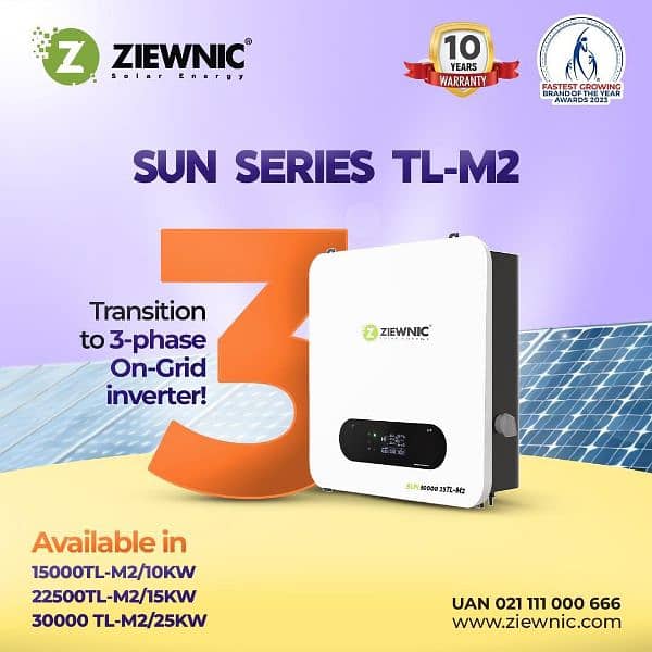 Ziewnic On Grid inverter 25kw - Solar Inverter - 1090486574