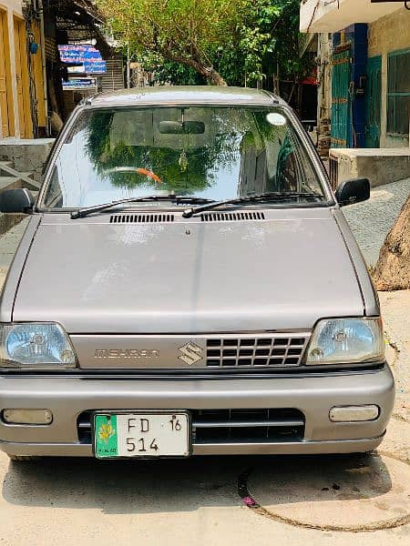 Suzuki Mehran VX 2016 with chill Ac - Cars - 1090496545