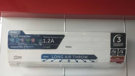 HAIER 18HFCS-new model heat cool amp lock bigger outdoor pure copper ...