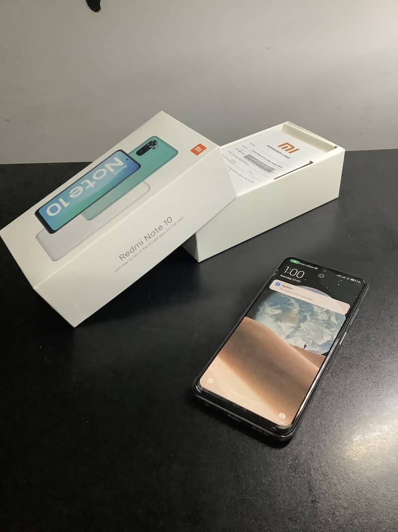 Redmi Note 10 Fresh Condition with Box - Mobile Phones - 1090646079