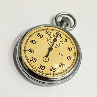 Russian vintage mechanical stopwatch manufactured by Agat in the USSR ...