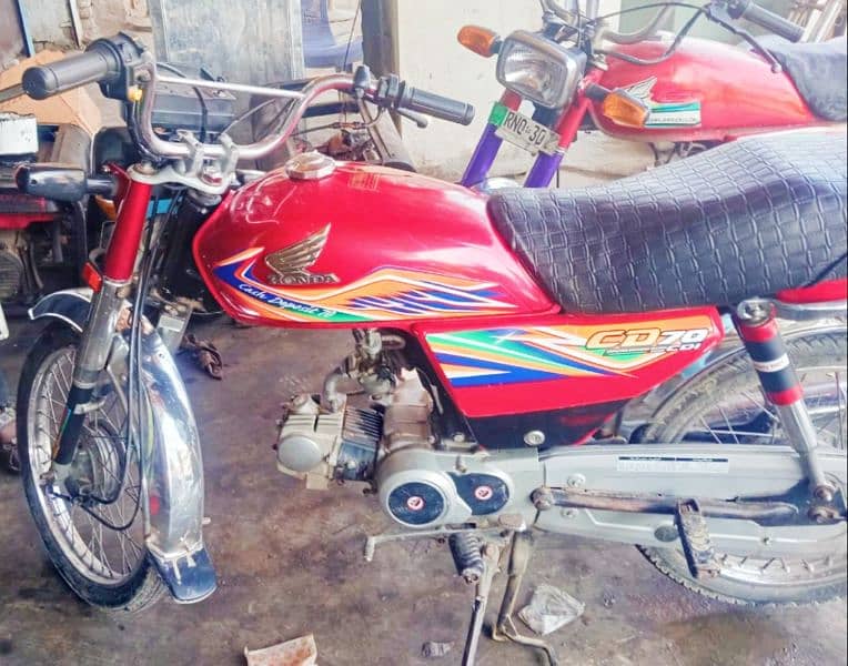 Honda CD 70 Bike - Standard - 1090784950