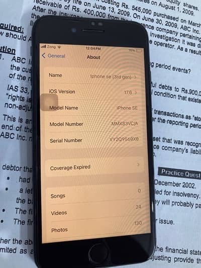 Iphone se 2022 Pta approved 3rd gen - Mobile Phones - 1090812789