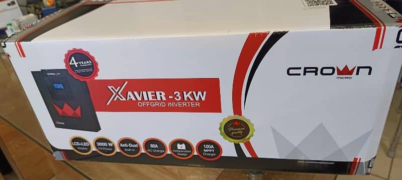 Crown Xavier 3kw Hybrid - Solar Inverter - 1090957205