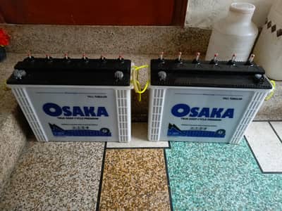 12 Volte OSAKA Tall Tubular Battery 185 Ah Best Solar UPS Battery ...