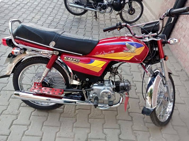 Honda CD 70 CC Bike 032598/77431 - Standard - 1090976883