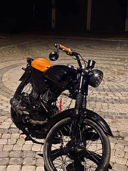 modified cd70 70cc cafe racer bike - Standard - 1091338249