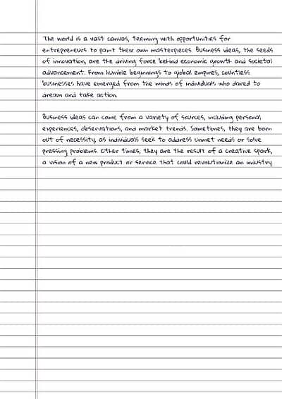 Assignments Handwriting - Online Jobs - 1091864701