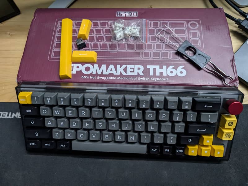 Epomaker th66 modded mechanical keyboard - Computer Components - 1091900832