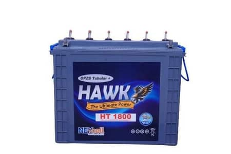 Hawks tubler battery 1800 / vip battery/ solar battery - Batteries ...