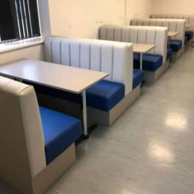 Sofa Set High Back Cafe Fast Food Marquee -Restaurant Hotel Cafe Ban ...