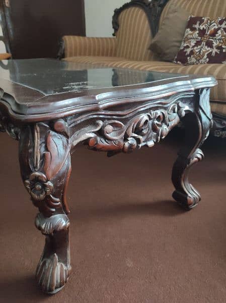 Pure chinioti 5 seater sofa set + tables - Sofas - 1092412087