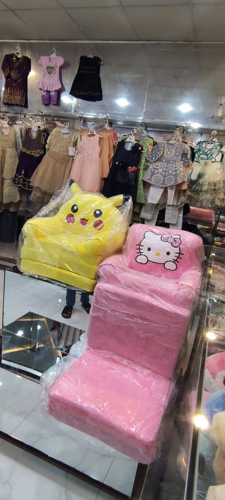 Pikachu three seater sofa. . . Hello kitty four seater sofa - Sofa Beds ...