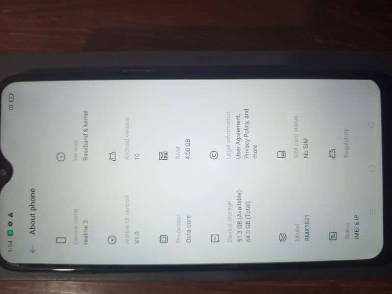 real me 3 with complete box - Mobile Phones - 1092903993