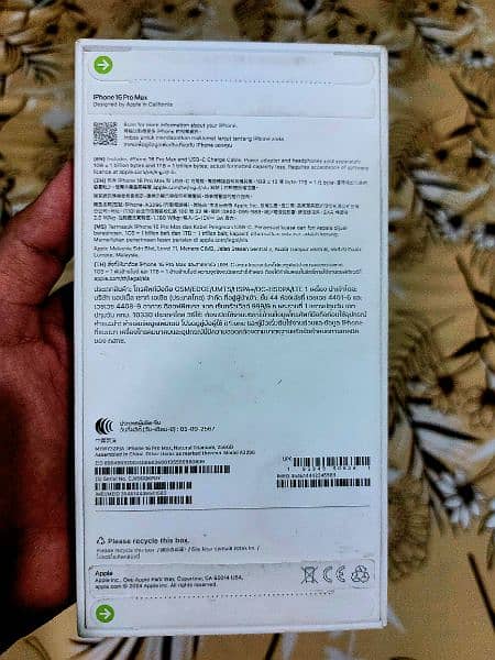 IPHONE 16 PRO MAX BOX PACK 256GB - Mobile Phones - 1093161981