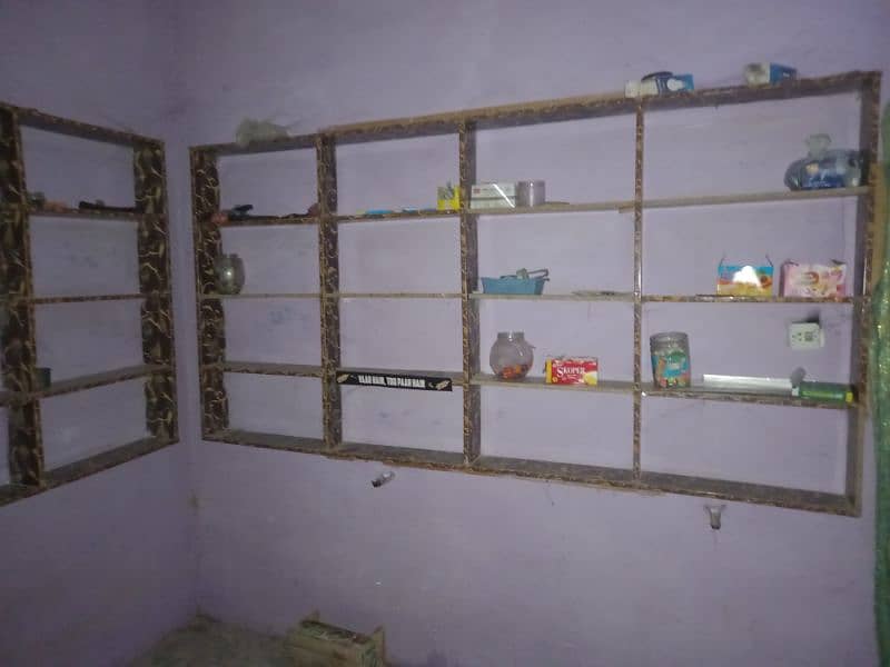 shop counter and wall racks - Food Stalls - 1093519509