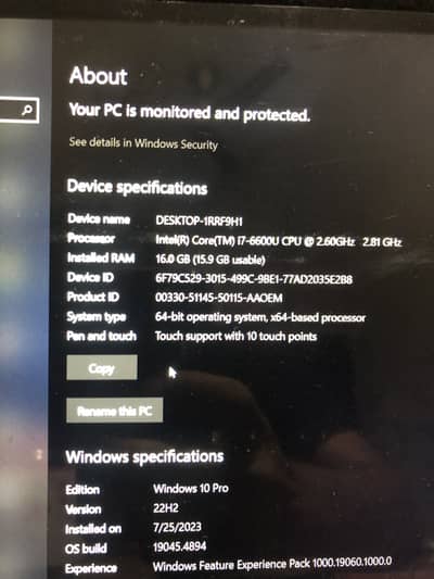 Dell Latitude 7480 Touch screen i7 6th gen 16 gb 512gb - Laptops ...