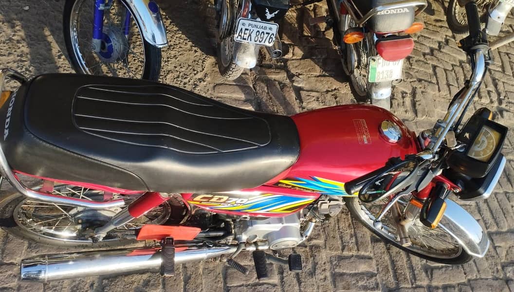 Honda 70 in Red Colour 2021 - Standard - 1094171663