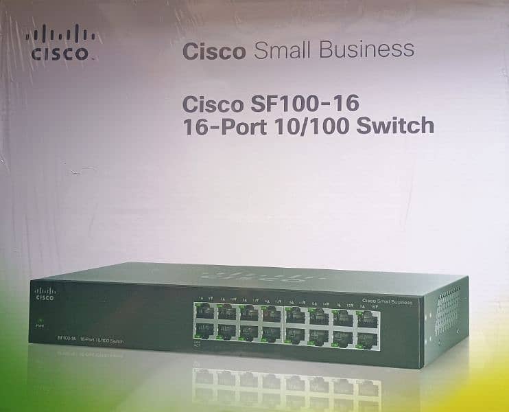Cisco SF100-16 16-Port 10/100 Switch - Networking - 1094743055