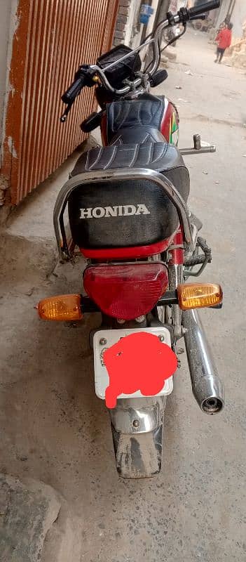 Honda CD 70 Red Colour - Standard - 1094848771