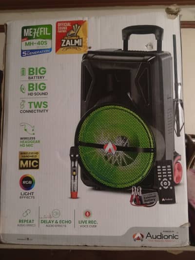 Audionic MH 40 s Bluetooth speaker with mic - Speakers - 1094942056