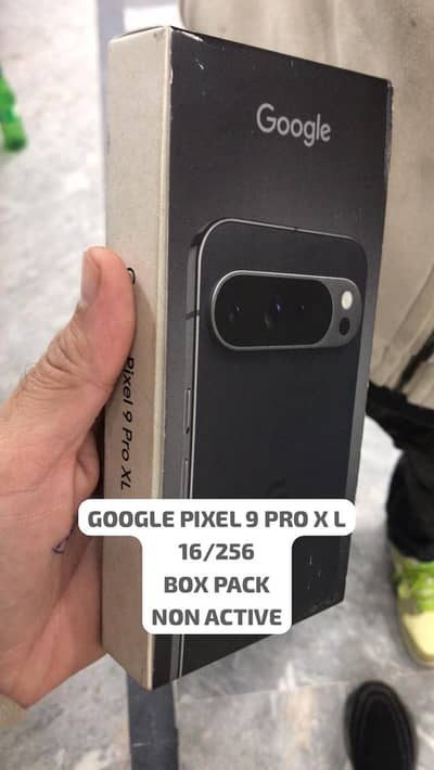 GOOGLE PIXEL 9 PRO X L 16/256 GB BOX PACK NON ACTIVE BLACK COLOR ...