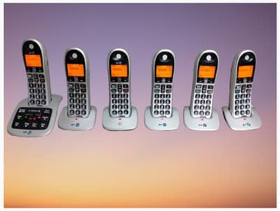 BT 4600 Hexa (Set of 6) Intercom plus Cordless Phone - Other Home ...