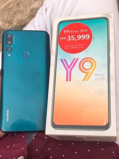 huwaie y9 prime 2019 4gb 128gb. dual pta box - Mobile Phones - 1095589215