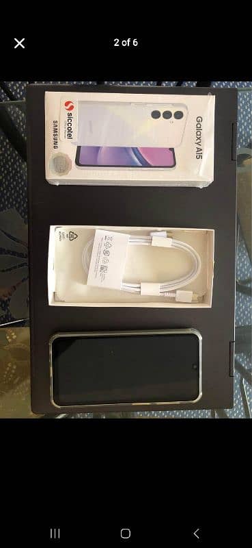 Samsung Galaxy a15 white 8gb/256gb just box open - Mobile Phones ...