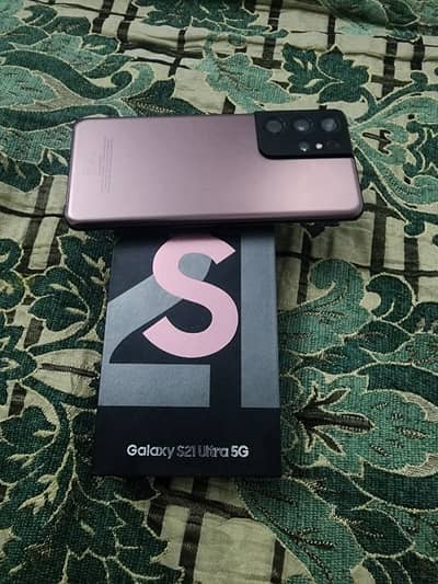 SAMSUNG S21 Ultra Physical Dual Official PTA 12GB 256GB - Mobile Phones ...