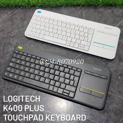 Logitech K400 Plus Touchpad Wireless Keyboard mini Trackpad in Lahore ...