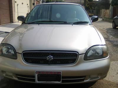 SUZUKI BALENO JXR(CNG) MODEL 2004 BEIGE COLOUR BEHTREEN CONDITION ...