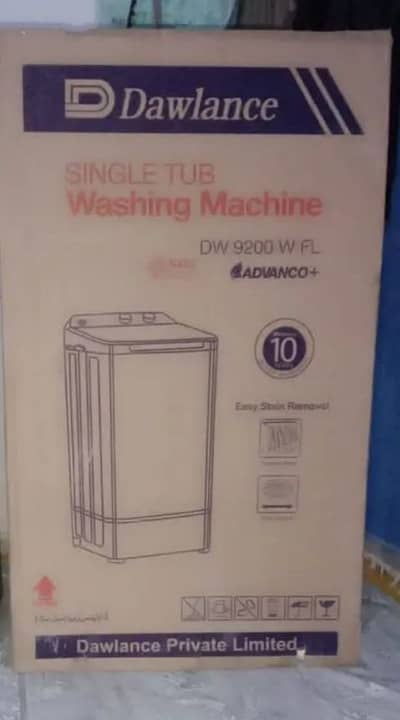 Dawlance Washing Machine - Washer & Dryer - 1096176515