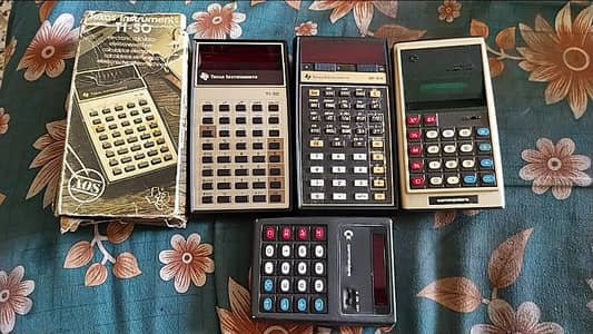 vintage calculator commodore-texas-sinclair-casio-canon - Calculators ...