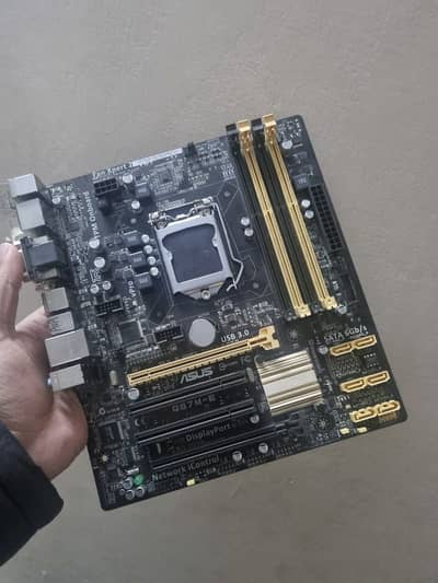 Asus Q87 4th gen generation mobo motherboard Intel i3/i5/i7 - Computer ...