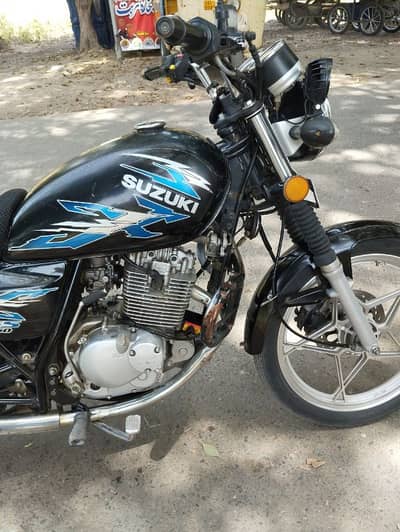 Suzuki GS 150 2021 model Black Colour - Standard - 1097547221