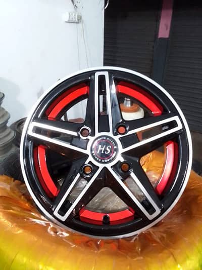 BRAND NEW ALLOY RIMS FOR SUZUKI MEHRAN AND HIROOF. - Spare Parts ...