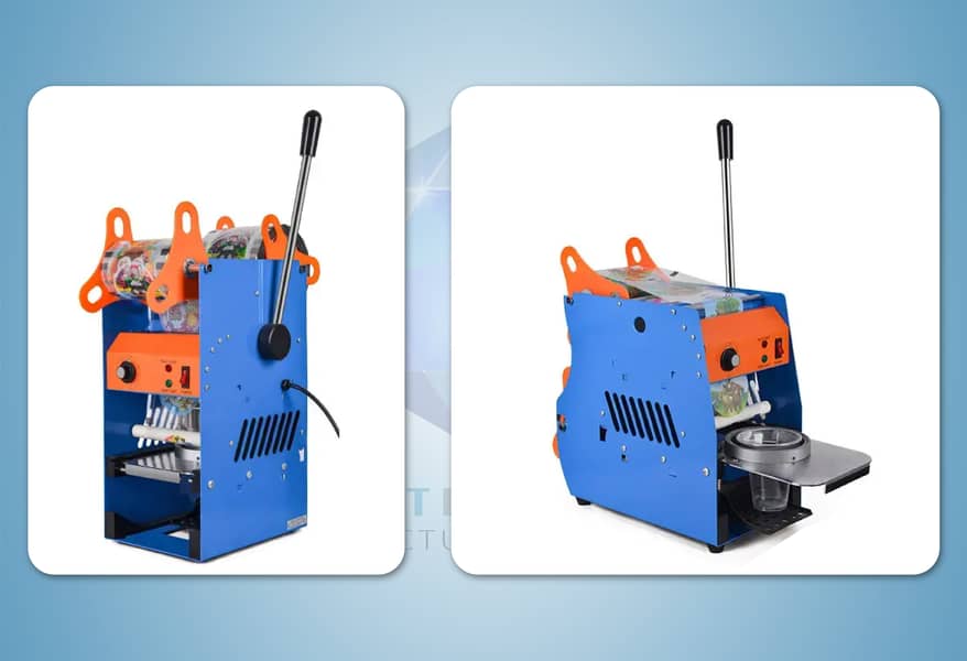 Plastic Cup Juice/Raita/Jelly Packing & Sealing Machine | Cup Sealer ...