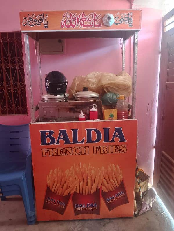 French Fries Complete Stall - Food Stalls - 1097884833