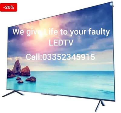 LED LCD TV Repairing Services and home repairing Service available ...