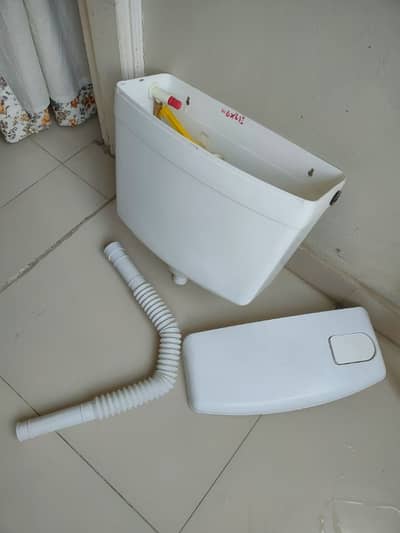 WC Commode Flush tank for toilet with Pipe - Toilets - 1098709435