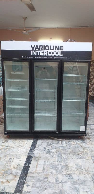 Triple Door Visi Cooler / Chiller / Varioline Display Visicooler ...