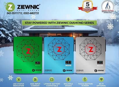 Ziewnic Solar Hybrid Inverter 10500Watt PV13000Watt Dual Output 5G ...