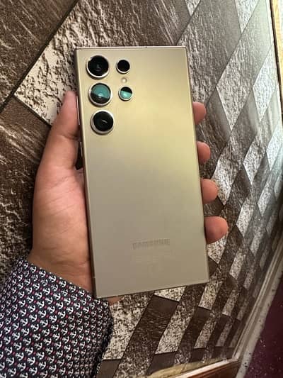 s24 ultra natural titanium 10/10 with full box - Mobile Phones - 1098877257