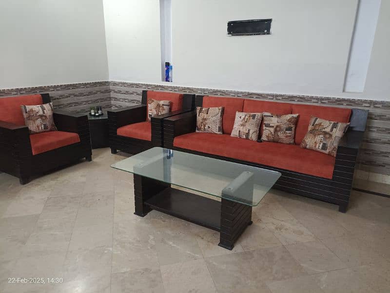 7 seater sofa set + Tables - Sofas - 1098918005