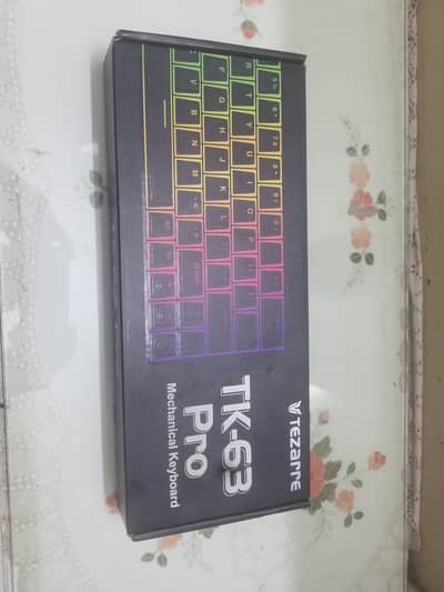 Tezzare TK-63 Pro Mechanical Keyboard | Rare Gateron Brown Switch ...