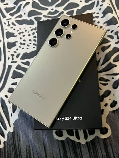 Samsung galaxy S24 ultra complete box urgent sale contact OLX - Mobile ...