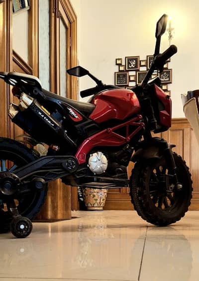 Chargeable Trail Bike for kids / kids electric bike (As good as new ...